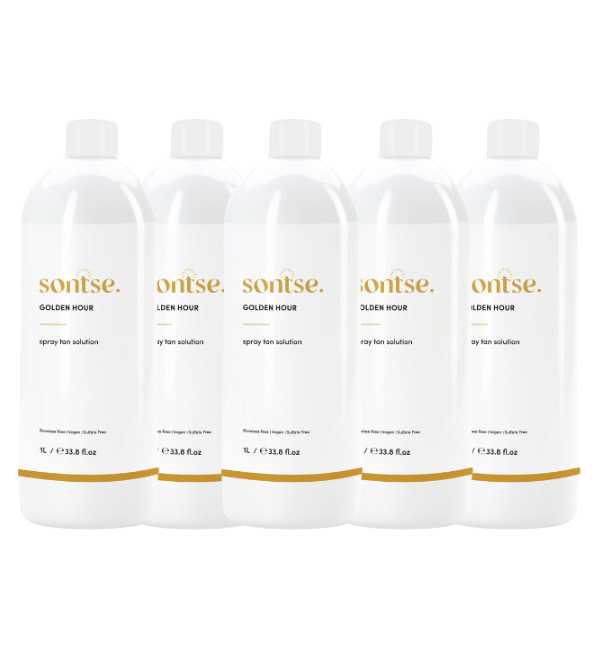 Sontse Golden Hour Professional Tan Solution 5 Pack