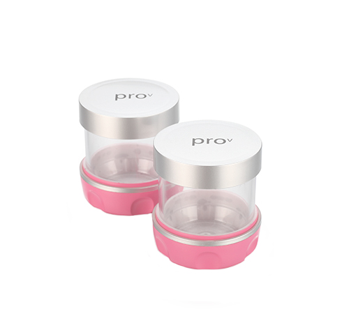 Tanning Essentials ProV Cup with Lid Fuchsia 2 Pack